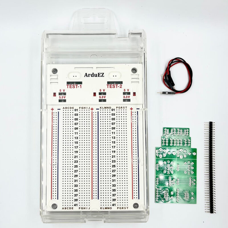 ArduEZ Dual Power+Dual 5 States Microcomputer Logic Pen Breadboard - ArduEZ